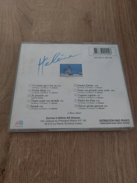HÉLÈNE ROLLÈS (CE train qui s'en va) CD Album 10 Titres 1989 Club ...