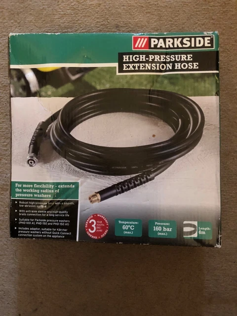 PARKSIDE HIGH-PRESSURE EXTENSION Hose 6m £5.43 - PicClick UK