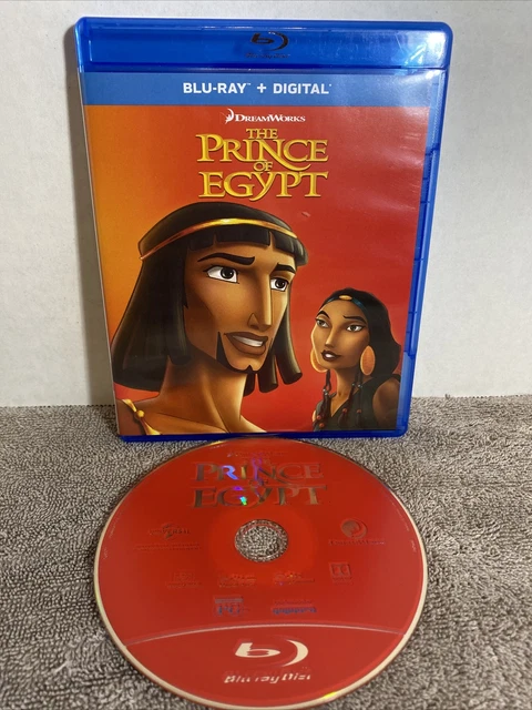 THE PRINCE OF Egypt (Blu-ray, 1998) Dreamworks Animated Movie Rated PG ...