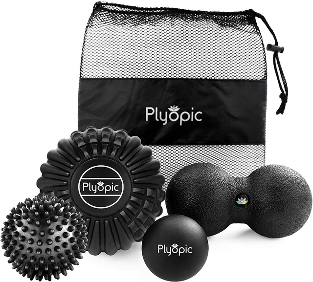 PALLINE MASSAGGIO MUSCOLARE (Set Di 4 Massage Balls) | Sfere ...