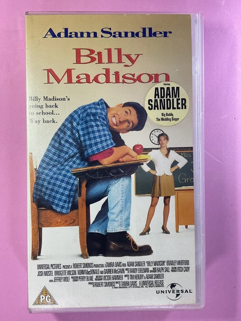 BILLY MADISON - 1995 VHS Video, Classic 90's Movie £3.75 - PicClick UK