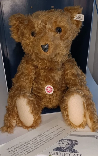 STEIFF TEDDY 35 PB (Baerle) Replika 1904, von 1991, limitiert ...