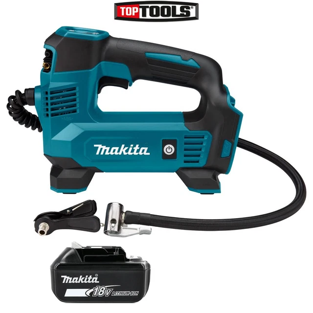 MAKITA DMP180Z 18V LXT Cordless Tyre Inflator With 1 x 5.0Ah Battery £ ...