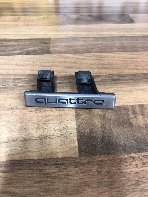 AUDI TT MK1 8n quattro front grill badge emblem £19.78 - PicClick UK
