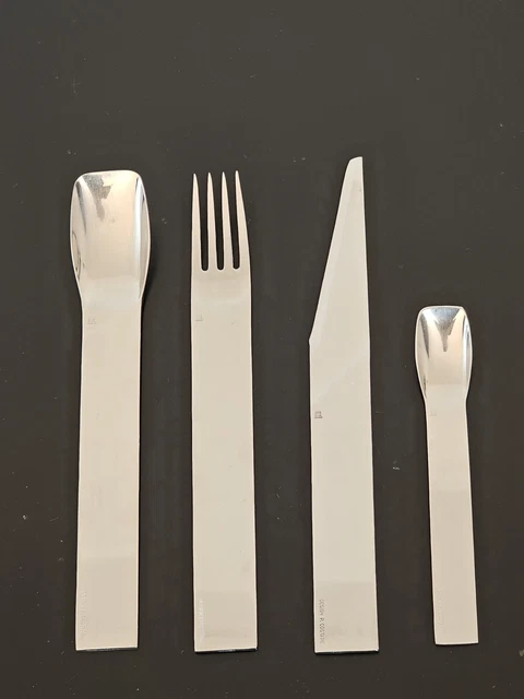 BESTECK SET CUTLERY 80s 80er DESIGN Philippe Costard for Chabanne ...