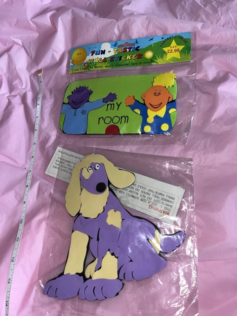 GET FUNKY WITH The Tweenies room door foam sticker and Izzles foam ...