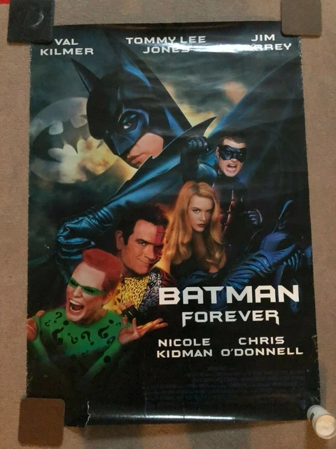 BATMAN FOREVER FILM/MOVIE Poster Nicole Kidman Chris O'Donnell 60x84cm ...