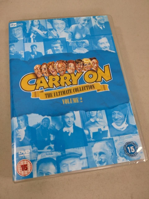 CARRY ON THE Ultimate Collection Volume 2 - 10 DVD Set - Region 2. £8. ...
