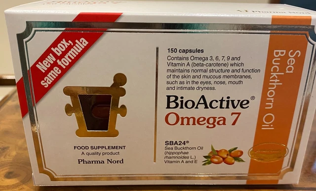 PHARMA NORD OMEGA 7 Sea Buckthorn Oil - 150 CAPSULES £29.50 - PicClick UK