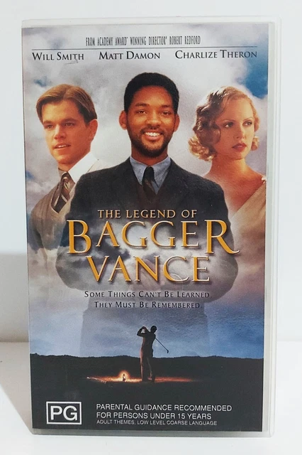 THE LEGEND OF BAGGER VANCE Will Smith Matt Damon DRAMA VHS MOVIE PAL ...