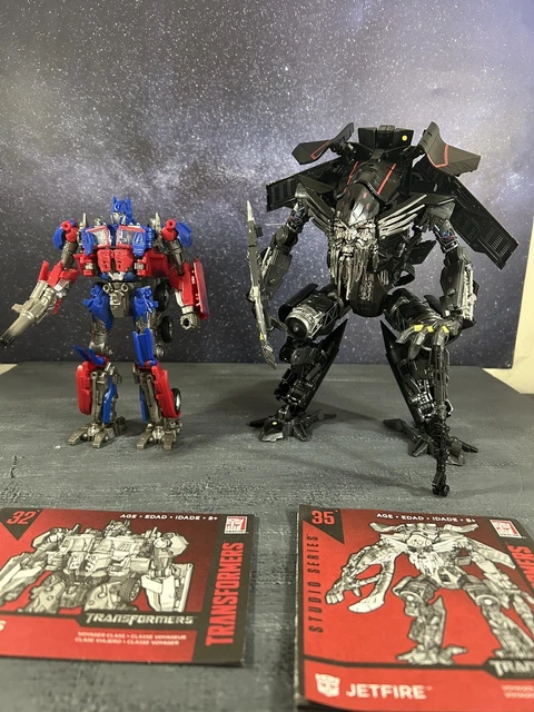 TRANSFORMERS STUDIO SERIES 32 Optimus Prime & 35 Jetfire ROTF Jetpower ...