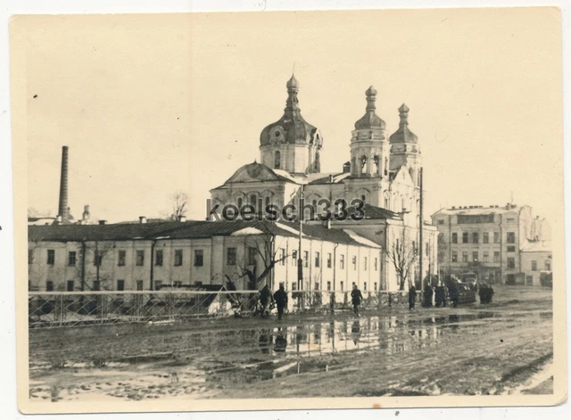 FOTO KIRCHE IN Smolensk Russland Wehrmacht Ostfeldzug Frontstadt ...