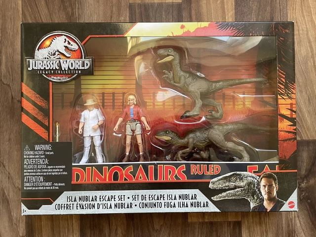JURASSIC WORLD LEGACY Collection - Isla Nublar Escape Set - NEW ...