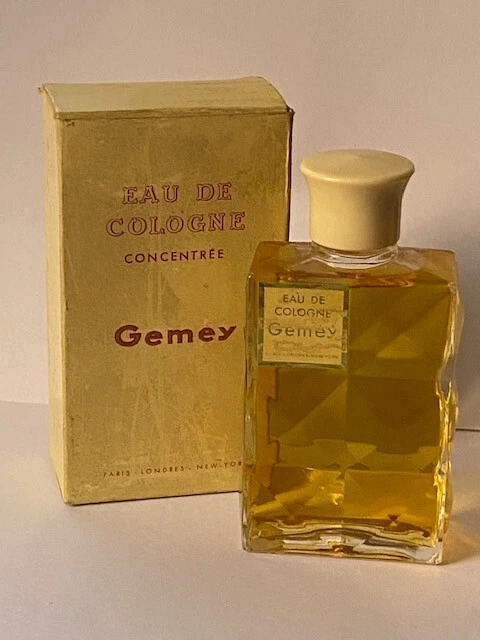 GEMEY EAU DE cologne concentrée et sa boite + doc EUR 15,00 - PicClick FR