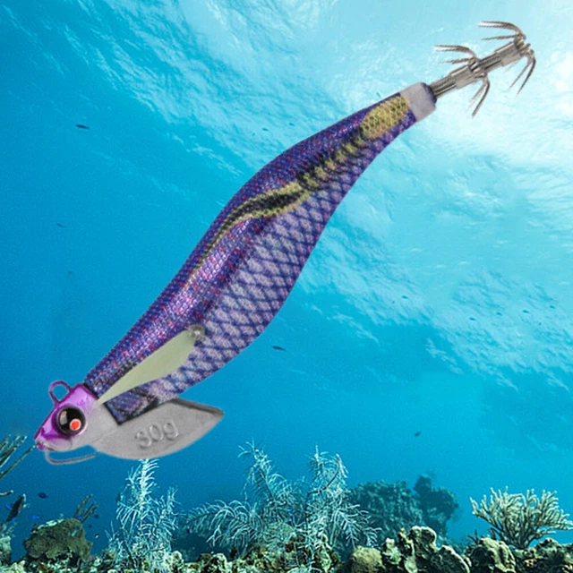 BAIT SHRIMP OCTOPUS Cuttlefish Lure 30g Squid Cuttlefish Jigs Lures for ...