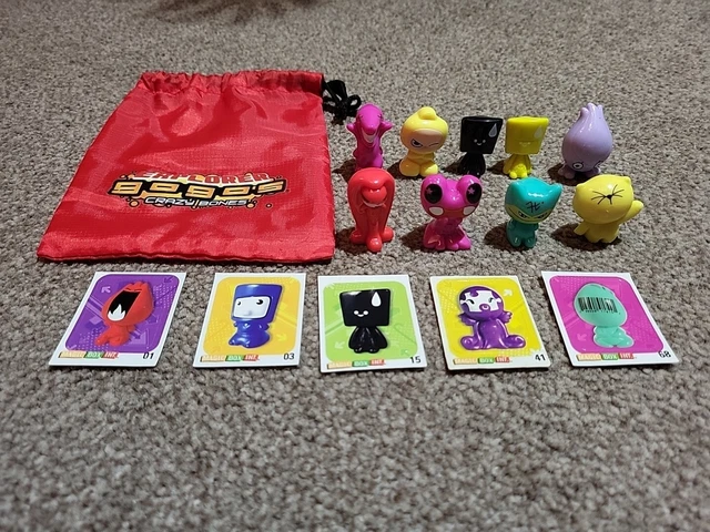 GOGOS CRAZY BONES Series 3 Explorer X 9 Plus 5 Stickers And Bag £8.00 ...