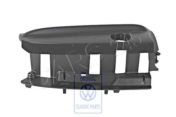 GENUINE VW TOUAREG 7L 7LA Satin Black Trim N/S Lower 7L6858523E01C EUR ...