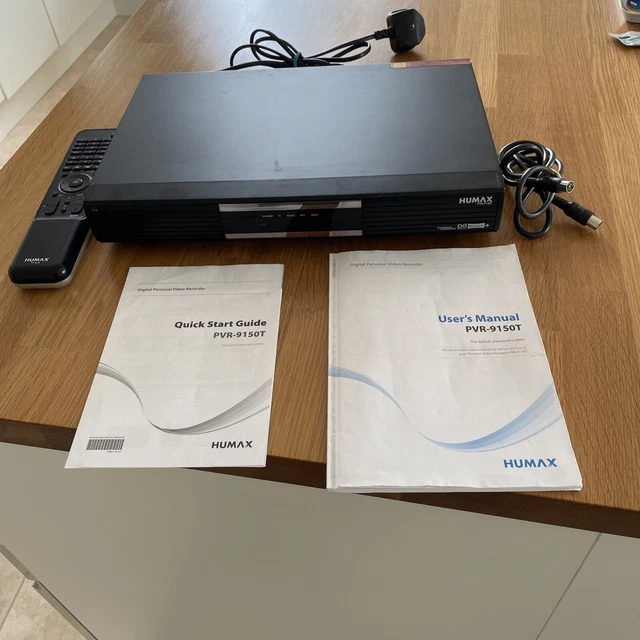 SUPERB HUMAX PVR-9150T Digital Personal Video Recorder 160GB Twin Tuner ...