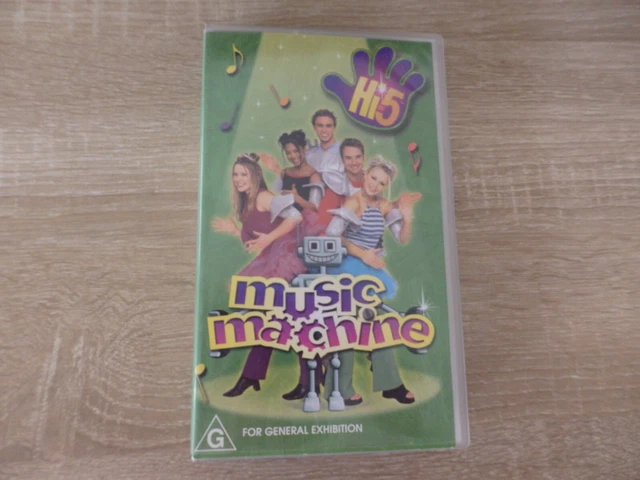 HI-5 MUSIC MACHINE Vhs Video Tape 2000 Roadshow Tracked $14.95 ...