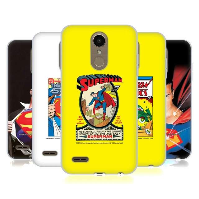 OFFICIAL SUPERMAN DC Comics Famous Comic Book Covers Gel Case For Lg ...