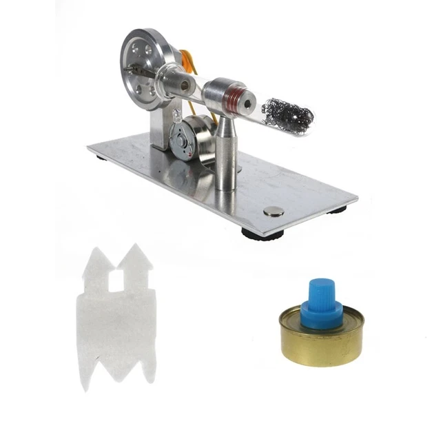 HOT AIR ENGINE Motor Model Heat Education Model Toy Scientific Props £ ...