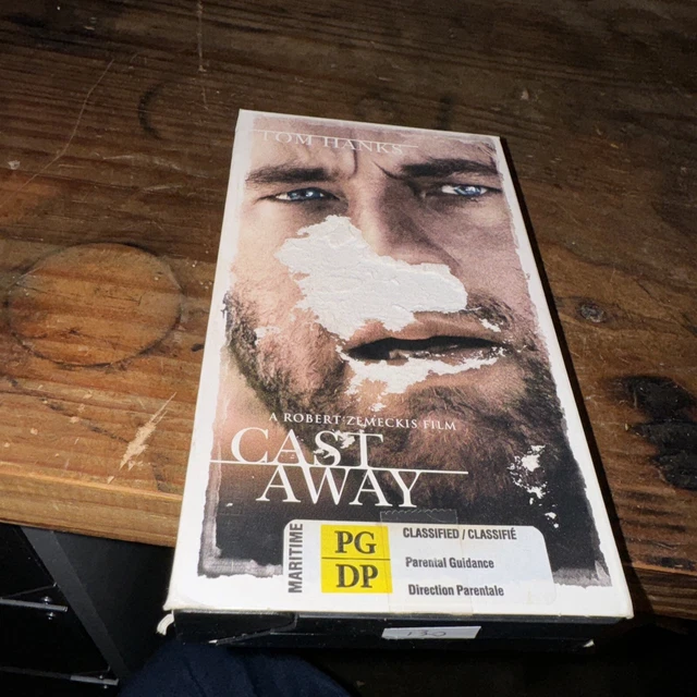 CAST AWAY SPECIAL Edition VHS Tape Tom Hanks Free Shipping £4.82 ...