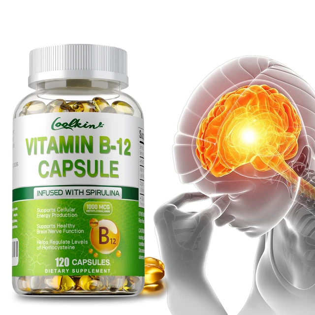 VITAMIN B-12 METHYLCOBALAMIN 1000mcg - Energy Booster, Nervous System ...