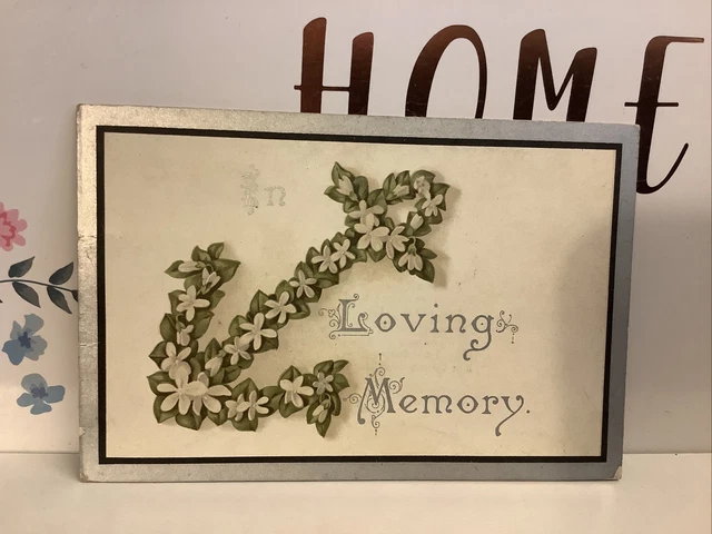 IN LOVING MEMORY Mary Pocklington Patchett 1897 Funeral Card Mori ... IN LOVING MEMORY Mary Pocklington Patchett 1897 Funeral Card Mori ...