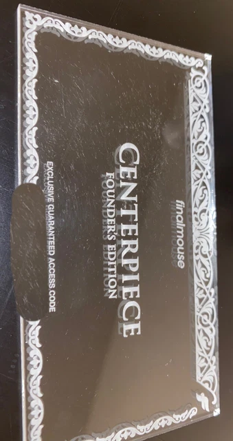 FINALMOUSE CENTERPIECE FOUNDER’S Edition Reservation Code FAST FREE ...