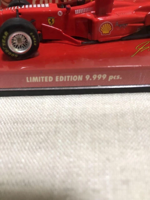 MINICHAMPS 1/43 MICHAEL SCHUMACHER COLLECTION Ferrari F300 Tower Wing EUR 294,13 - PicClick FR