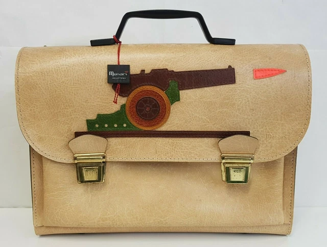 CARTELLA SCOLASTICA VINTAGE MUNARI Con Cannone Rara EUR 65,00 - PicClick IT