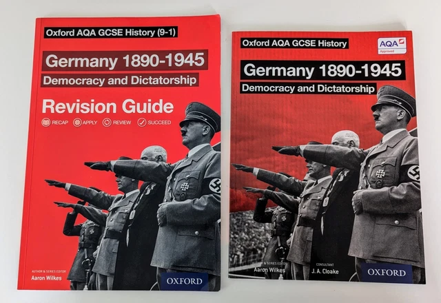 OXFORD AQA GCSE History: Germany 1890-1945: Revision Guide & Textbook £ ...