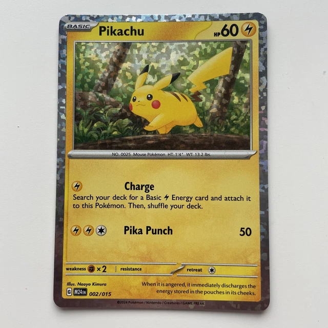 PIKACHU BRAND NEW 2025 McDonalds Happy Meal Holo Pokémon Card £4,686.72 ...