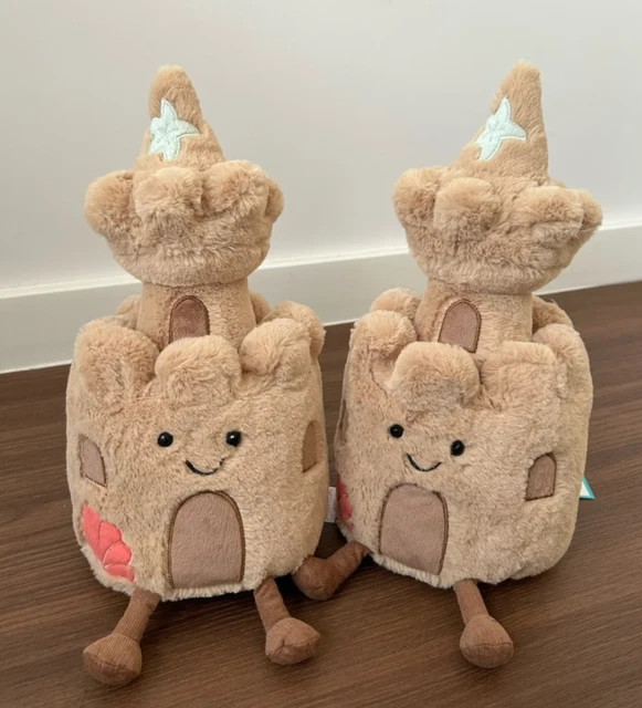 1PCS ADORABLE JELLYCAT Sand Castle Plush NEW with Tags, Summertime ...