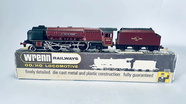 WRENN W2226 OO Gauge 4-6-2 City Class BR Maroon "City Of London" 46245 ...