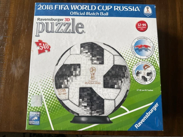 RAVENSBURGER 2018 FIFA World Cup Russia Official Match Soccer Ball 3D ...