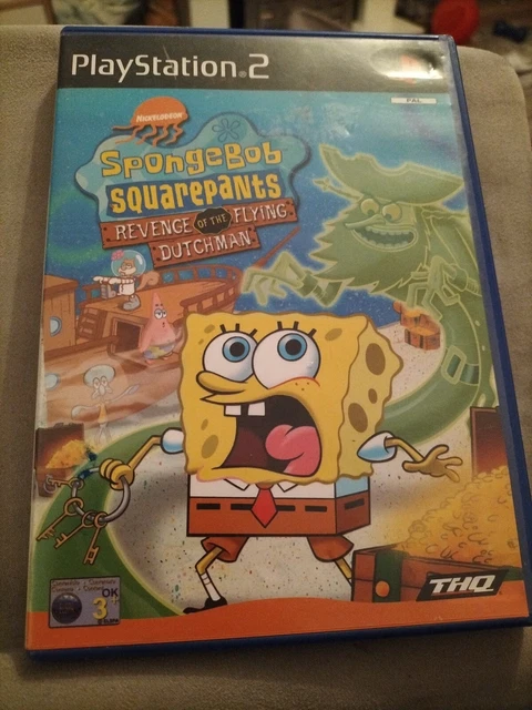 SPONGEBOB: REVENGE OF the Flying Dutchman (PlayStation 2 2003) WITH ...