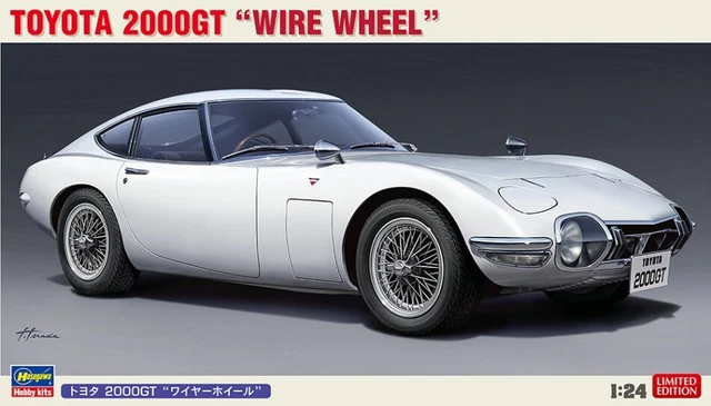 MODELLAUTO MODELL KIT bausatz Hasegawa Toyota 2000GT Draht-Rad Maßstab 1:24 EUR 54,59 - PicClick DE