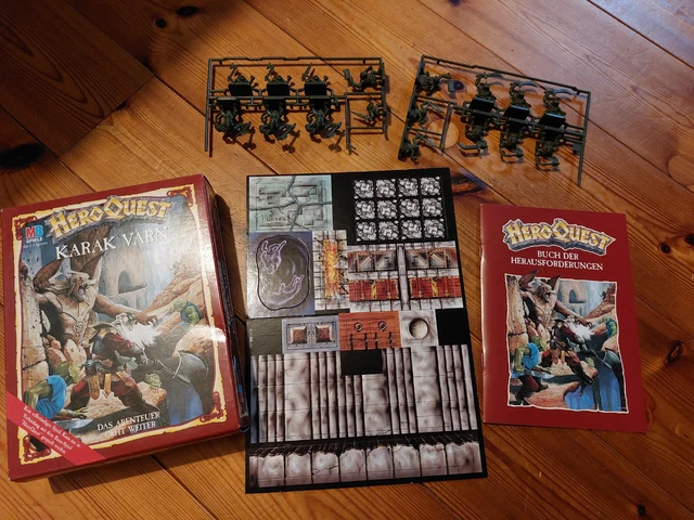 HEROQUEST - KARAK Varn - 1990er - Komplett und unbespielt EUR 49,95 ...