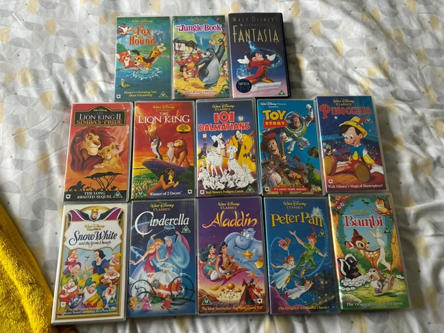 WALT DISNEY VHS Videos Bundle £20.00 - PicClick UK