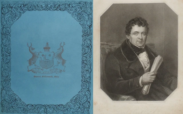 1845-MR. O'CONNELL + Stemma Nobiliare +Descrizione.originale.uomini ...