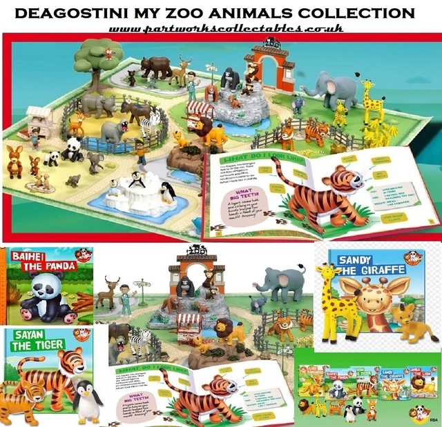 DEAGOSTINI MY ZOO Animals £13.49 - PicClick UK