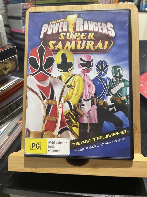 POWER RANGERS SUPER Samurai: Team Triumphs DVD Region 4 Rare $19.50 ...