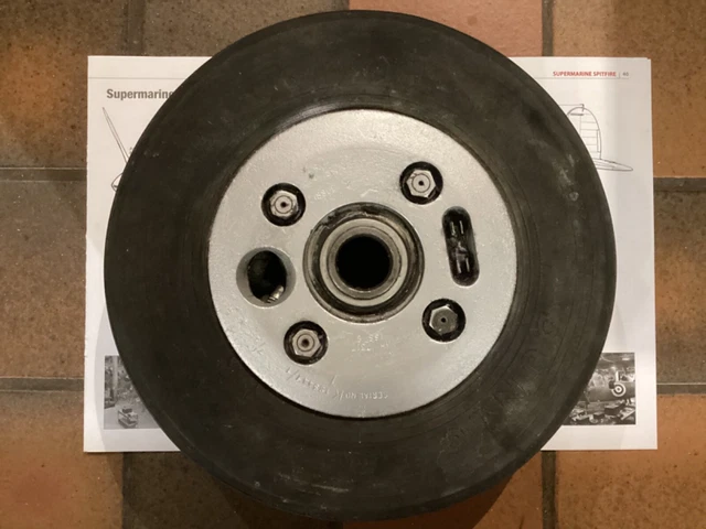 ORIGINAL POST WW2 RAF HAWKER SEA FURY TAIL WHEEL AH 8431 July 53 £199. ...