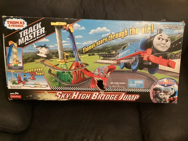 THOMAS & FRIENDS TrackMaster Thomas' Sky-high Bridge Jump - Boxed ...