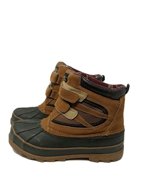 TOTES 465-D4 LEATHER Men’s Adjustable Hook And Loop Boots Size 8 ½ D £ ...