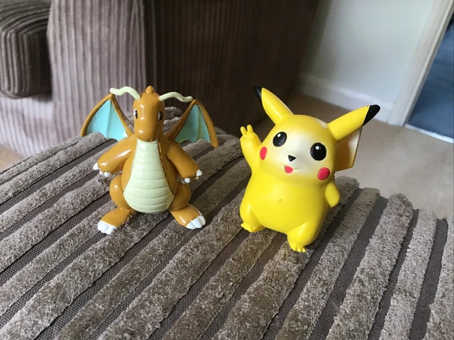 POKEMON EPIC BATTLE Figure: Dragonite and Pikachu. TOMY More Unusual ...
