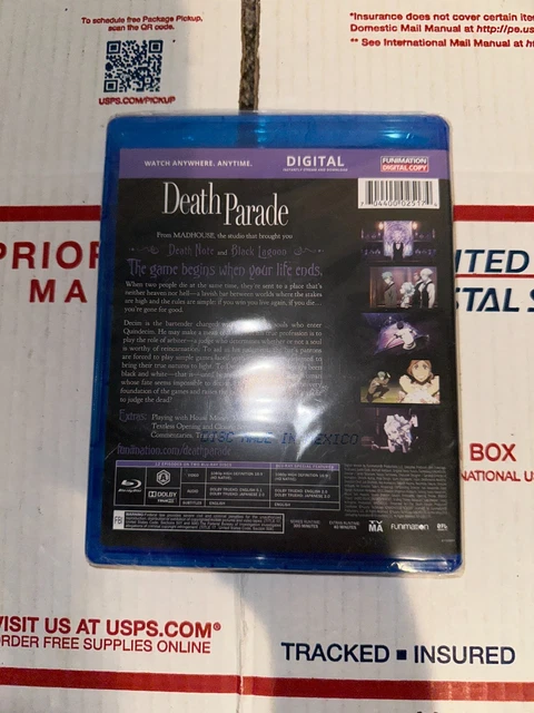 DEATH PARADE: THE Complete Series Classics (Blu-ray+digital) disc made ...