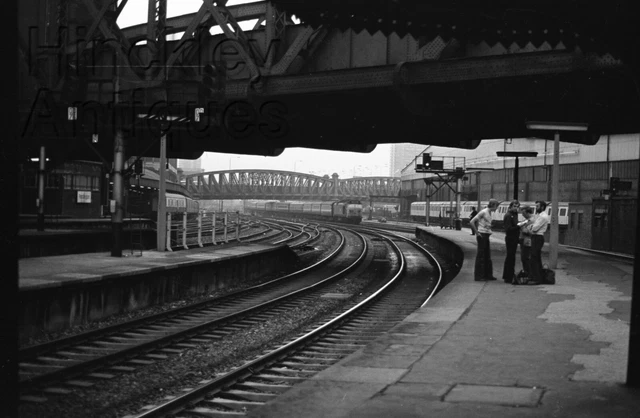 35MM NEGATIVE BR British Rail Diesel Loco Class 50 50008 Paddington ...