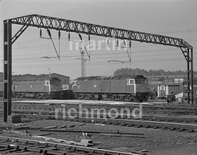 CREWE CLASS 47 47125 1980's 6 x 7.5 cm Railway Negative RN429 £2.99 ...